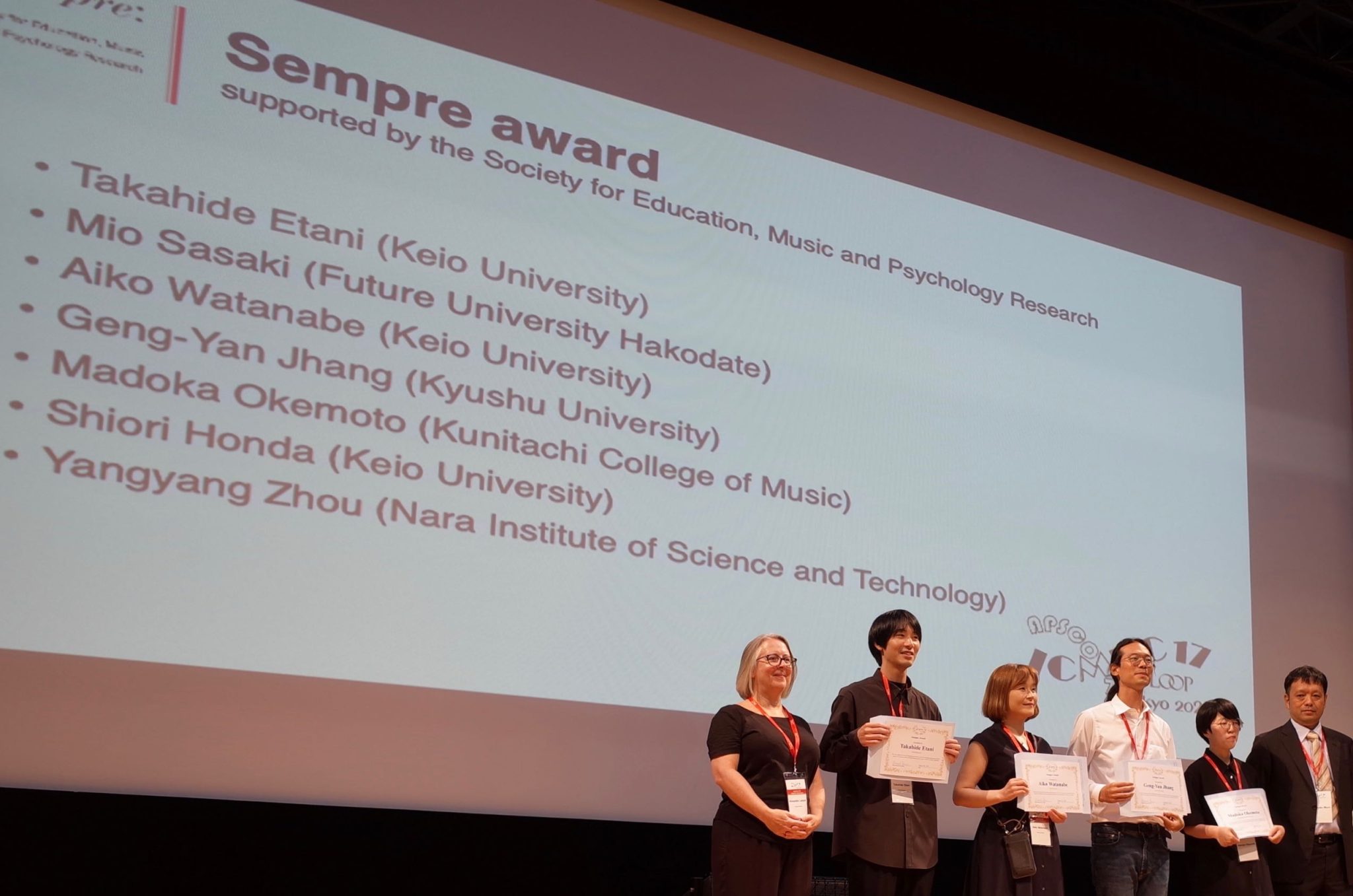 デザイン人間科学国際コース（博士課程）留学生 Geng-Yan Jhang（上田研究室）が Sempre Awardを受賞 – 九州大学｜芸術 ...