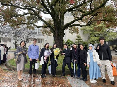 2024.3.25 学位授与式 - 松前あかね研究室 Matsumae Lab.